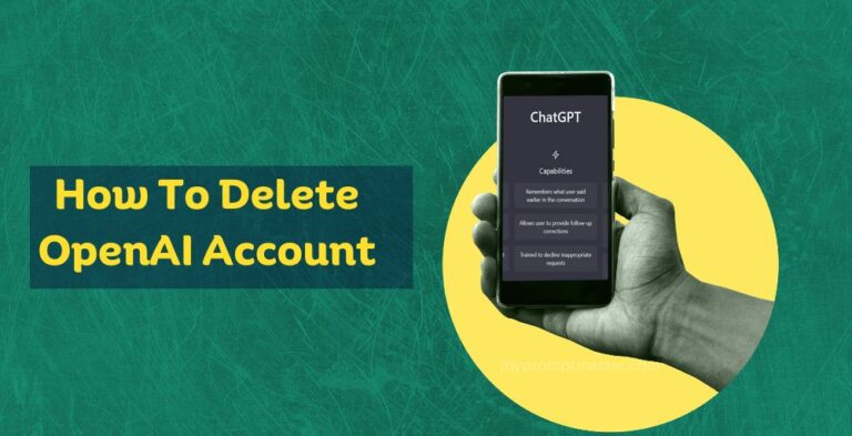 How To Delete OpenAI Account (Details Explained) - MyPromptMaster How To Delete OpenAI Account (Details Explained) - MyPromptMaster